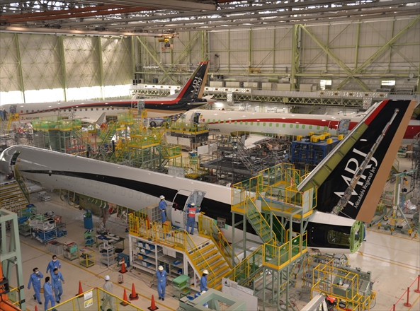 MRJ 大空へ、秒読み – 日本産機新聞